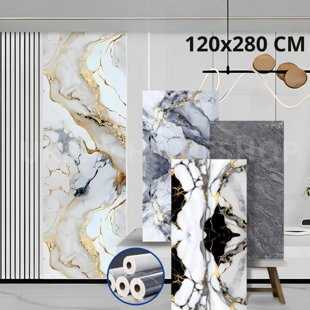 Jual Wallpaper Dinding Vinyl Marble Uk 120cmx280cm - Wallpaper Dinding ...