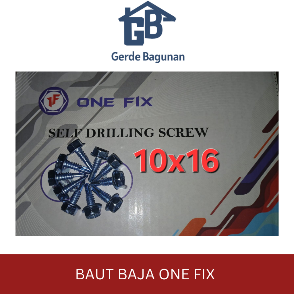 Jual Skrup / Sekrup / Baut Baja Ringan ONE FIX | Shopee Indonesia