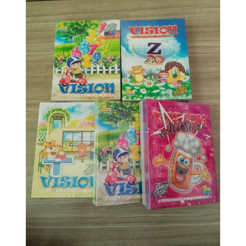 Jual BUKU TULIS VISION 38 LEMBAR (PAK) ISI 10 BUKU | Shopee Indonesia