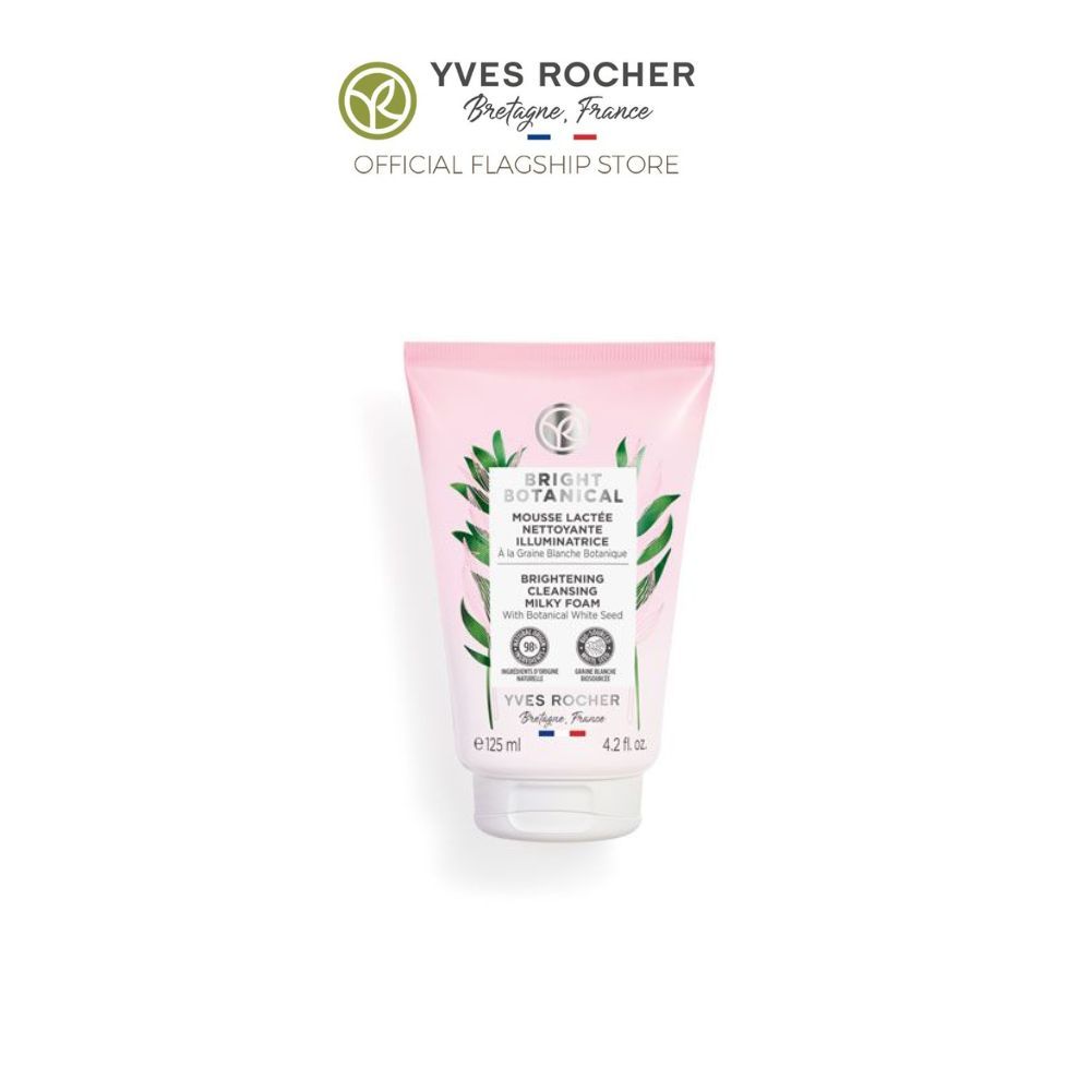 Jual Yves Rocher Bright Botanical Brightening Cleansing Milky Foam ...