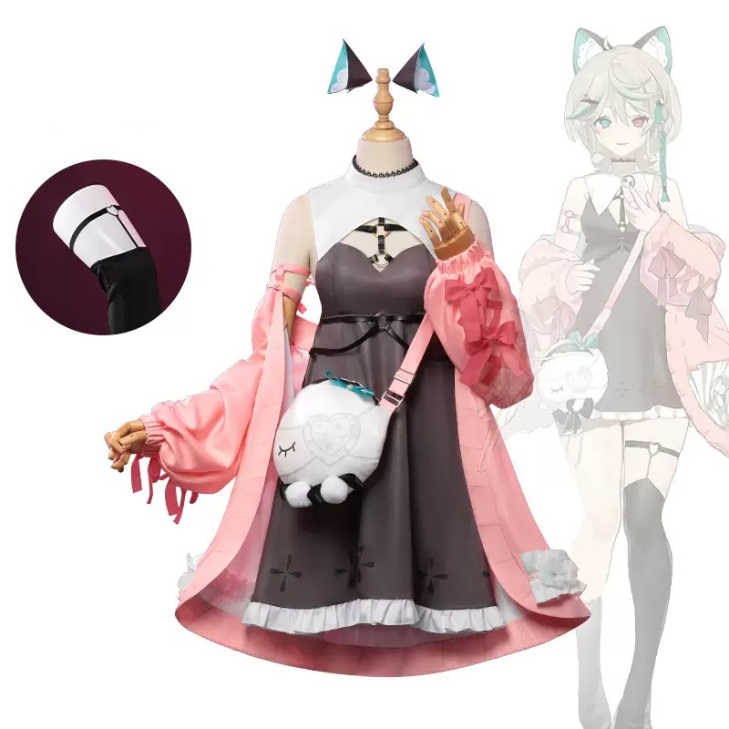 Jual Virtual Youtuber Allie Cosplay Costume Vtuber Nijisanji Aza ...