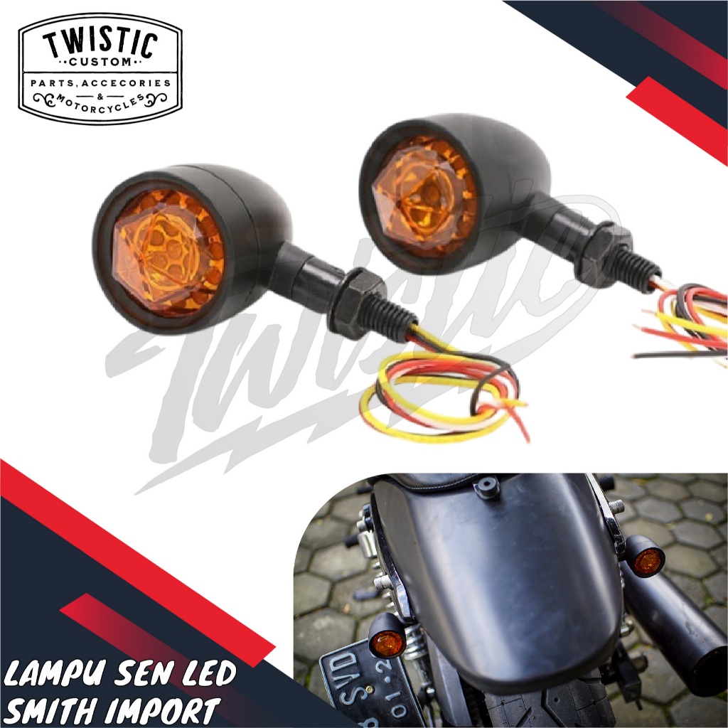 Jual Lampu Sen Sein 19 LED Smith Motor Custom XSR 155 W175 Benelli ...
