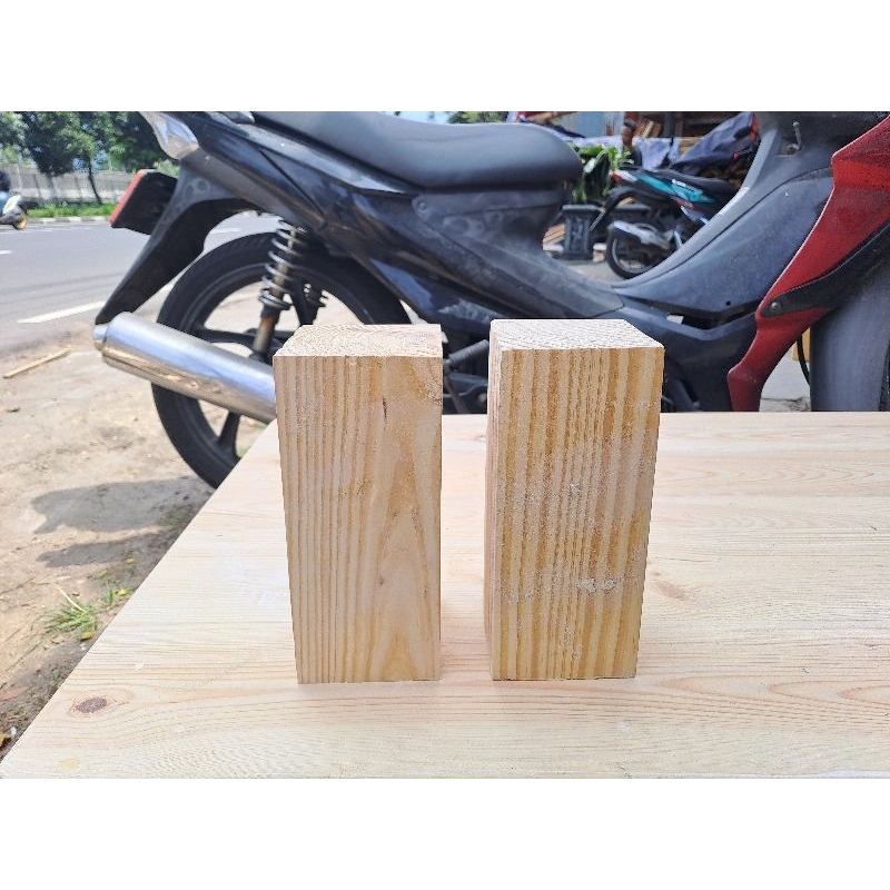 Jual Balok Kayu Jati belanda 20x8x8 cm | Shopee Indonesia