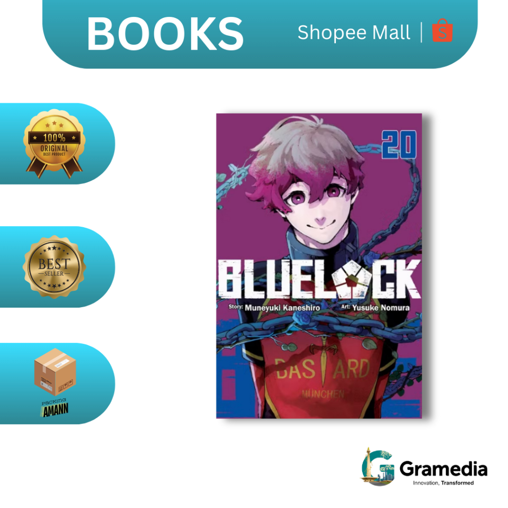 Jual Gramedia MKG - Komik Blue Lock 20 (Muneyuki Kaneshiro) | Shopee ...