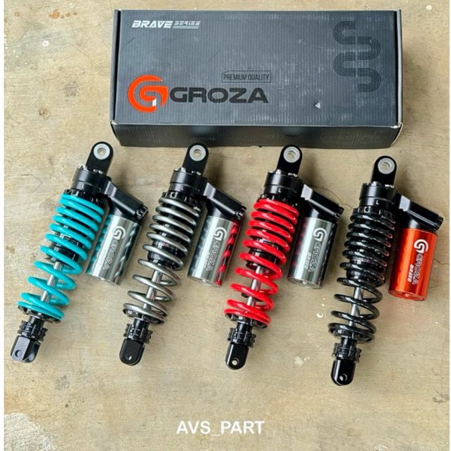 Jual SHOCK SKOK 100% ORIGINAL GROZA BRAVE SERIES 3CLICK 305mm & 330mm ...