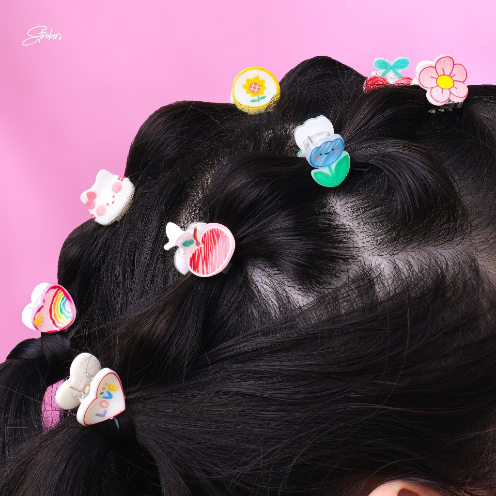 Jual Stroberi Cuteness Overload Hair Clip Set | Shopee Indonesia