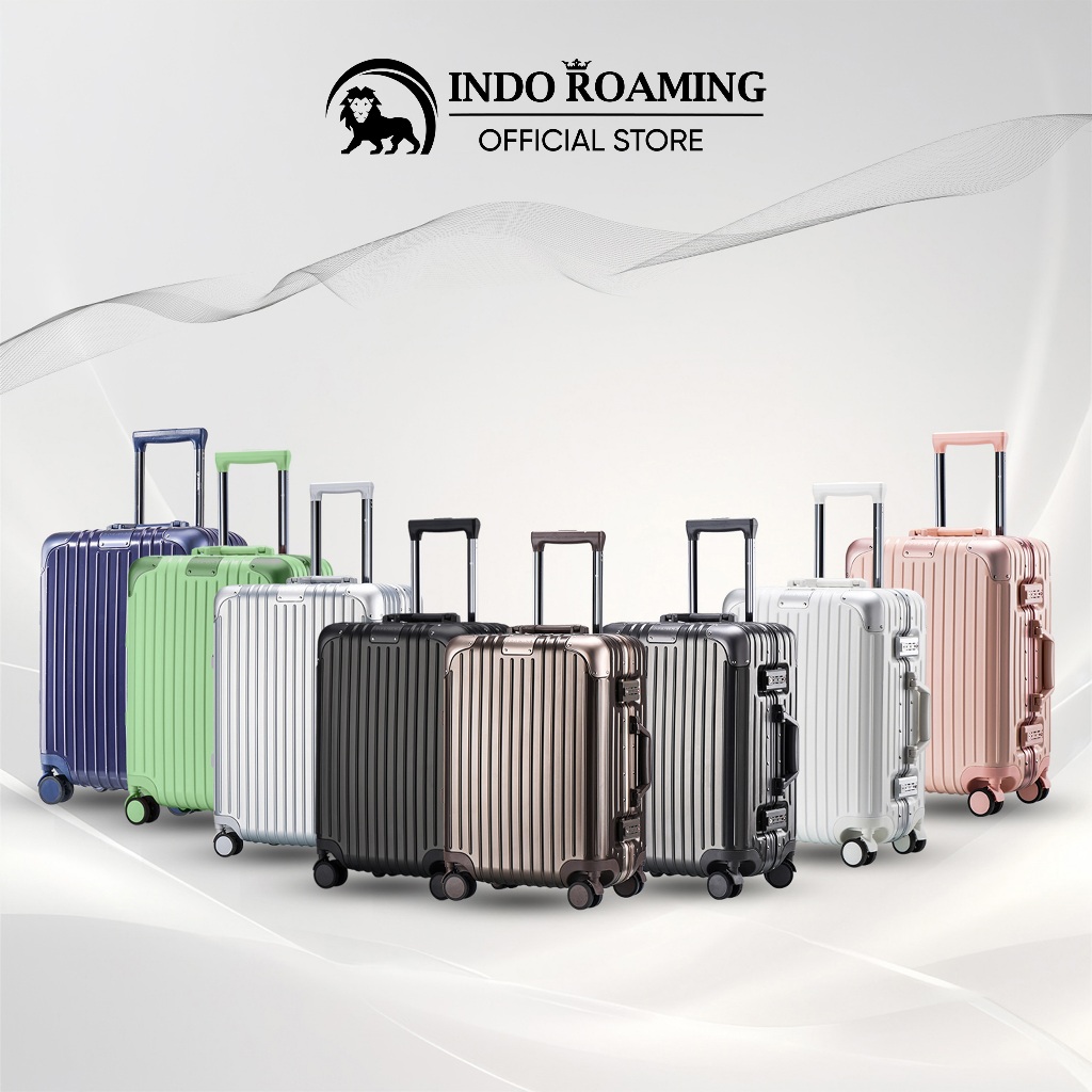 Jual Indo Roaming Koper Size Kabin & Bagasi Polycarbonate 20-28 Inch ...