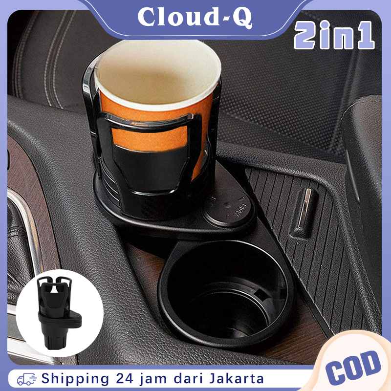 Jual Car Cup Holder Tempat Botol Minum Mobil Adjustable Tempat Botol ...