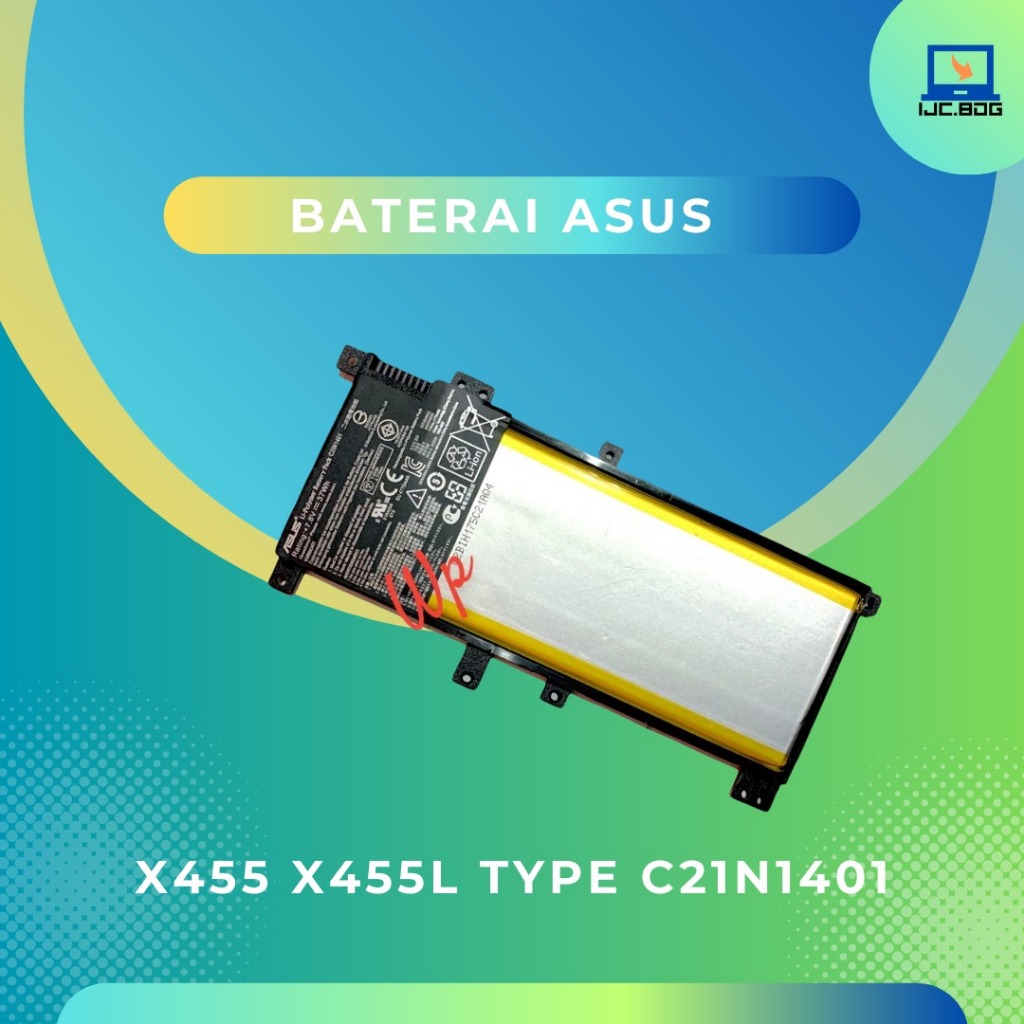 Jual Baterai Asus X455 X455L X455LA X455LD X454 X454W X454WA X454Y X454YA X454L A455 A455LF K455 ...