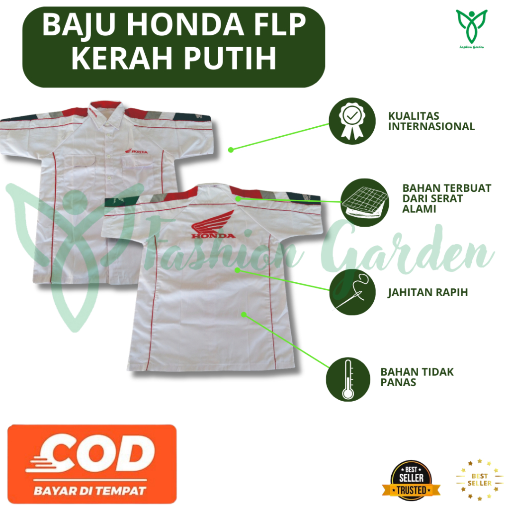 Jual Seragam Honda Frontline People (FLP) | Service Advisor | Seragam ...