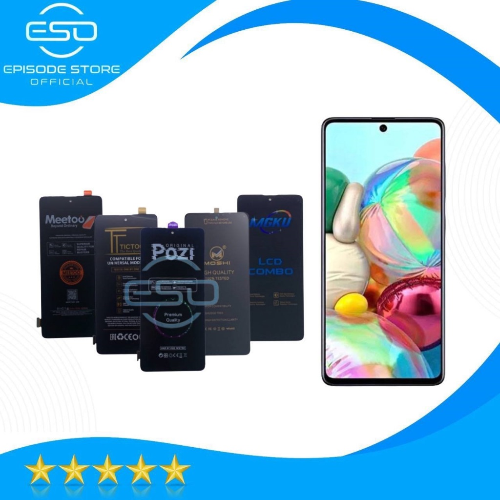 Jual lcd + touchscreen samsung M515/A715/A715F galaxy A71/M51/A71 2020/M515f/M62 new fullset ...