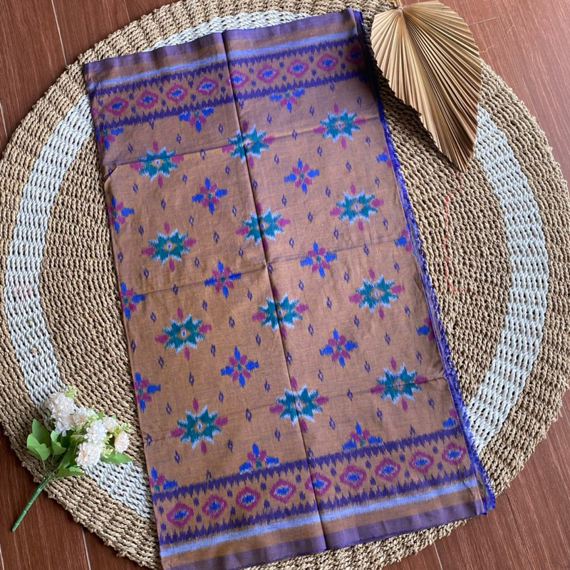 Jual KAIN TENUN ENDEK KHAS BALI MOTIF BINTANG DEGRADASI GRINGSING ...