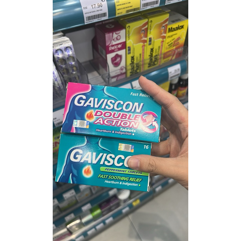Jual GAVISCON TABLET (ORI/DOUBLE ACTION) | Shopee Indonesia