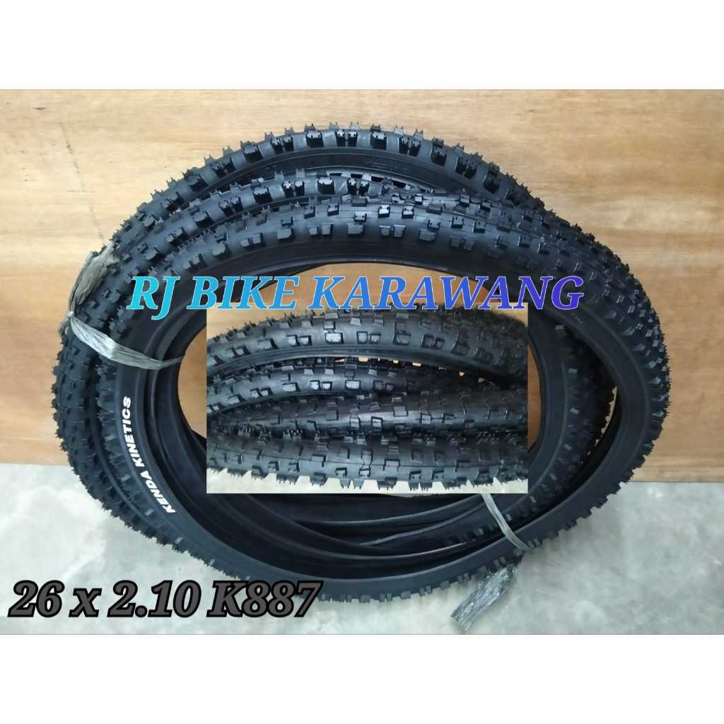 Jual Ban Luar Sepeda MTB Kenda Kinetics 26 X 2.10 K887 | Shopee Indonesia