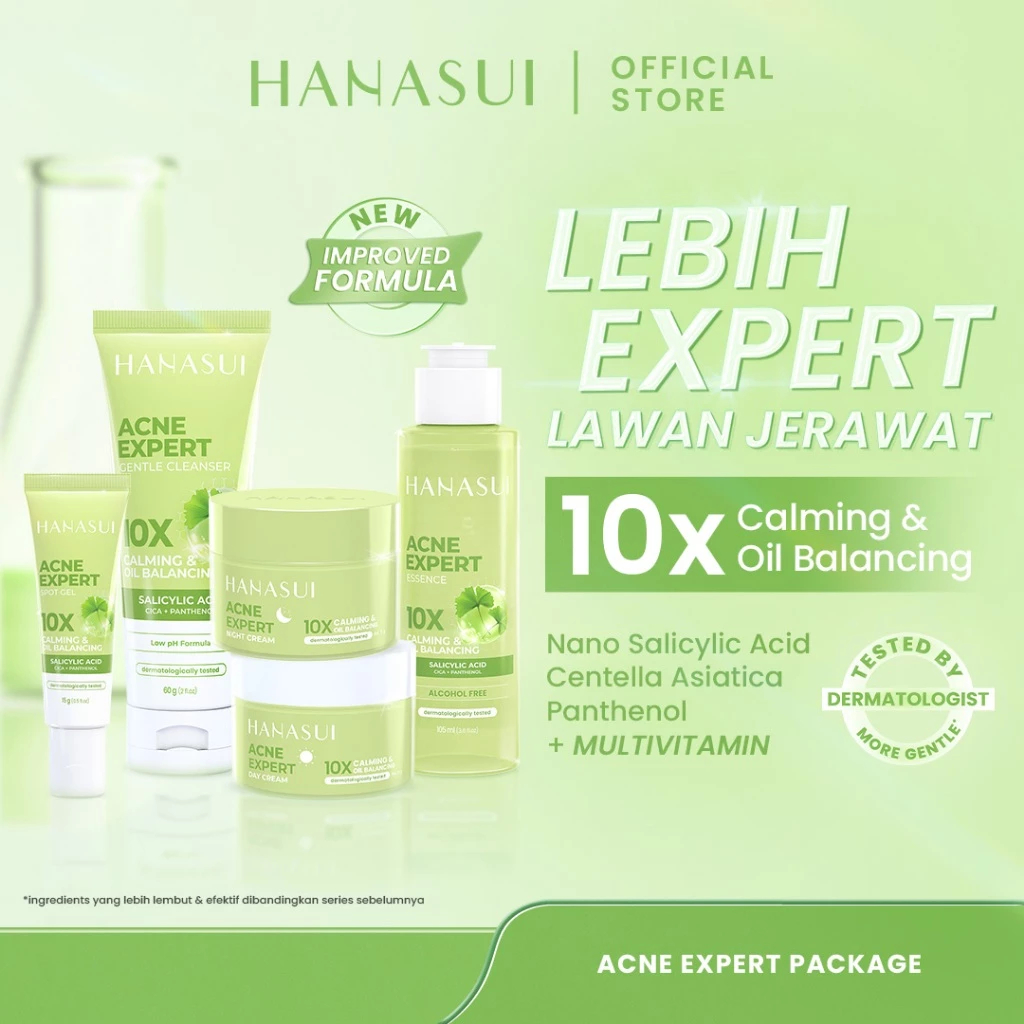 Jual HANASUI - Acne Expert Series Paket (NEW) | Shopee Indonesia