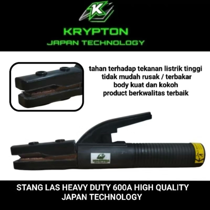 Jual KRYPTON — STANG LAS HEAVY DUTY 600A | Shopee Indonesia