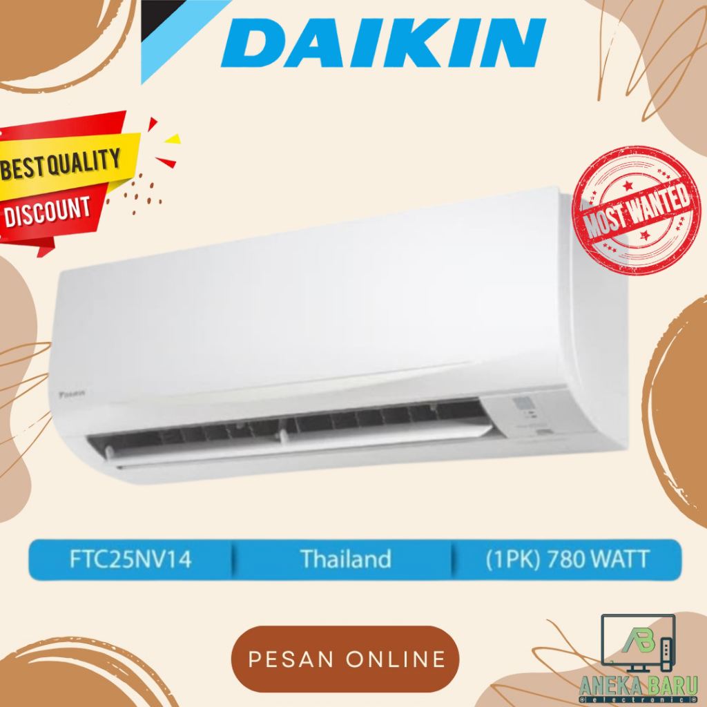 Jual [READY STOCK] Daikin AC Split INDONESIA 1 PK FTC-25YV / FTC25YV ...
