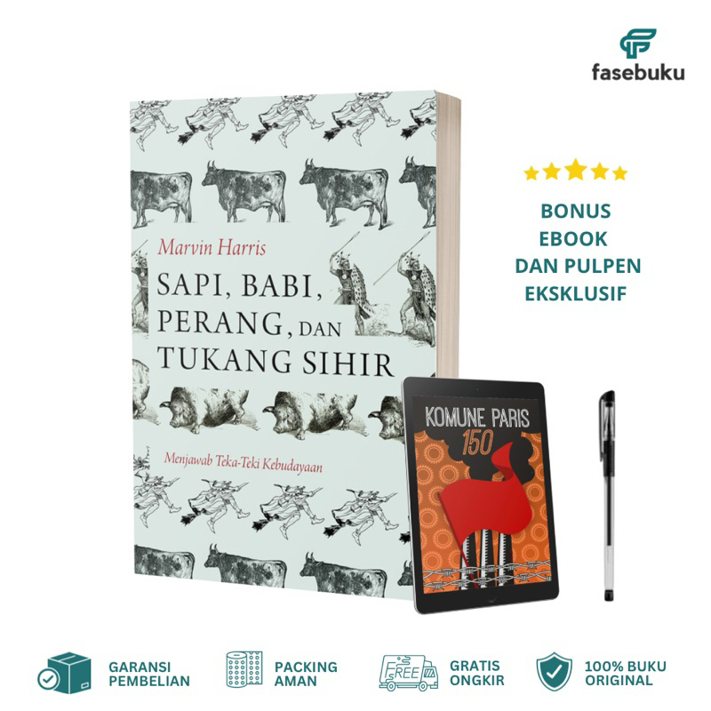 Jual Buku Sapi, Babi, Perang dan Tukang Sihir - Marvin Harris - Marjin Kiri | Shopee Indonesia