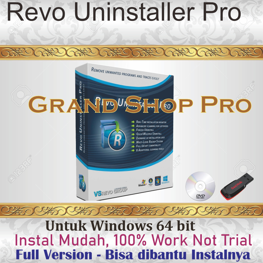Jual Revo Uninstaller Pro 5.3.7 (Full Version, Not Trial) | Shopee ...