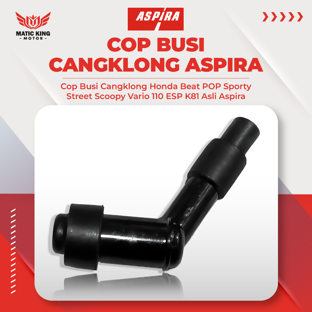 Jual Cop cangklong tutup kop cangkong kepala busi Honda Beat Scoopy ...