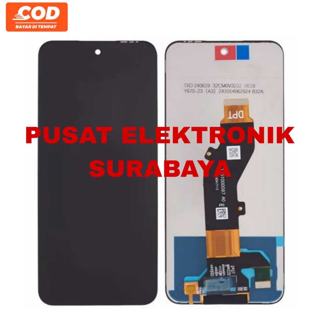 Jual LCD TOUCHSCREEN INFINIX HOT 50i / X6531 X6531B / HOT 50 5G / X6720 ...