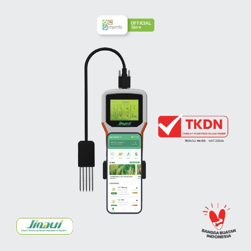 Jual Soil Meter / Alat Uji Tanah / Jinawi Basic (Sistem Pintar ...