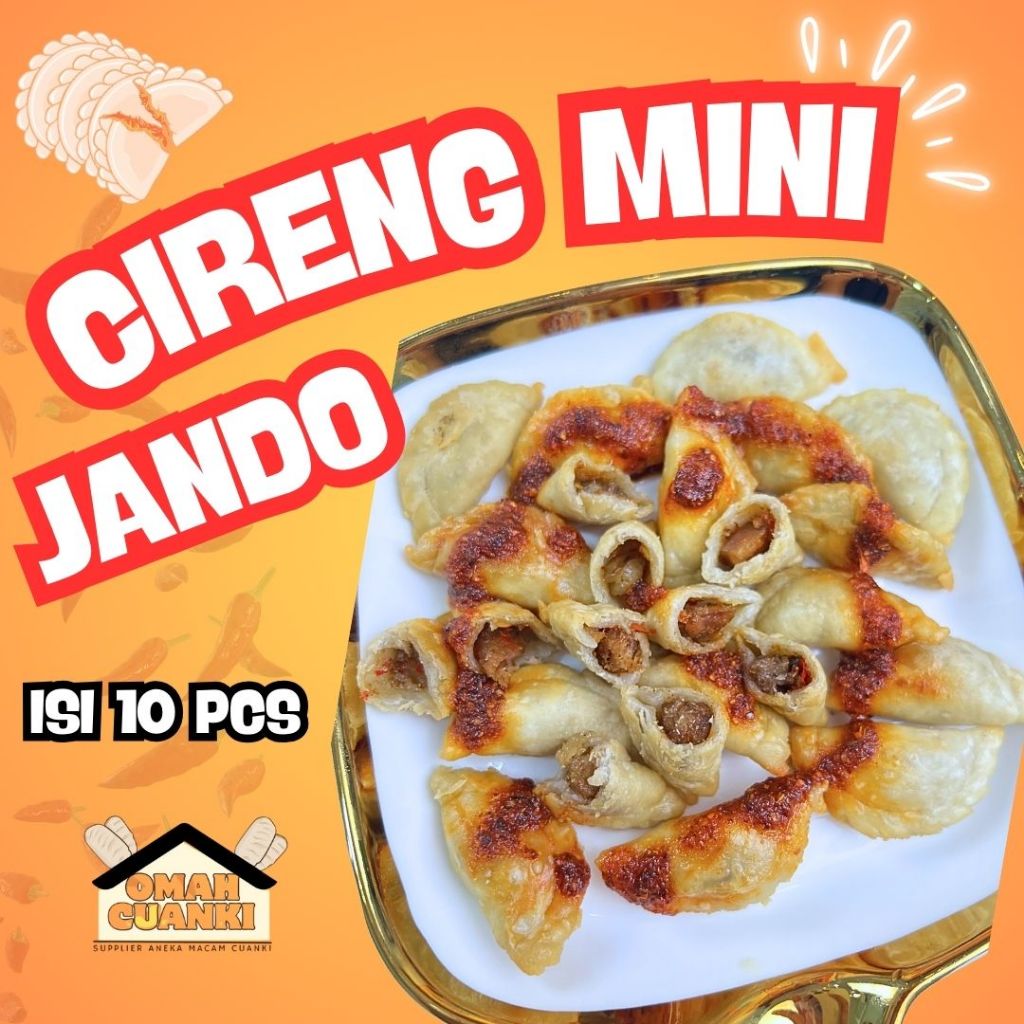 Jual CIRENG MINI JANDO ISI 10PCS EXTRA CHILLI OIL BUMBU KALDU ...
