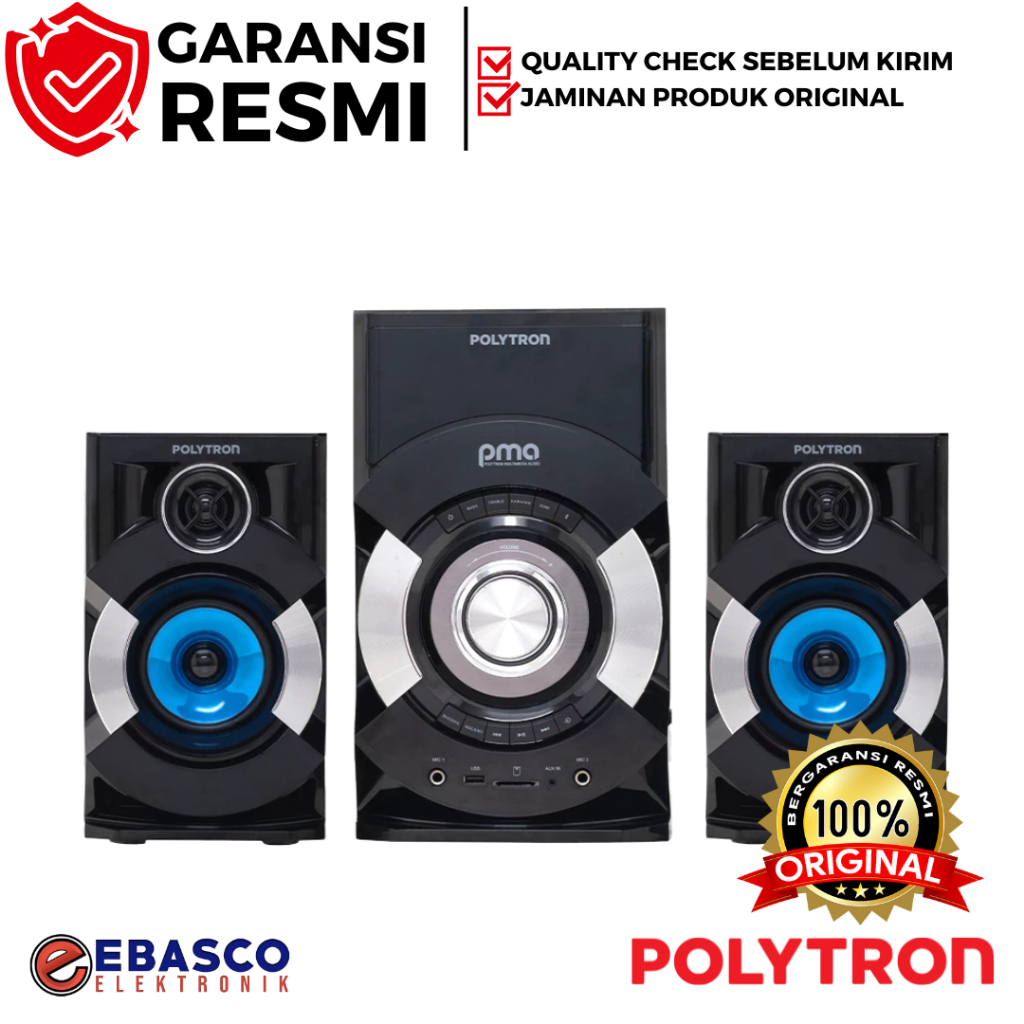 Jual POLYTRON Speaker PMA 9527 - Speaker Multimedia | Shopee Indonesia