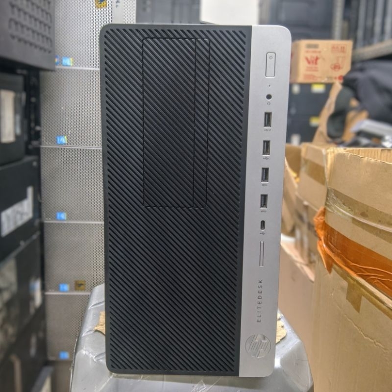 Jual pc hp amd ryzen 5 pro 2400G ram 8gb ssd 128gb vga onboard | Shopee ...