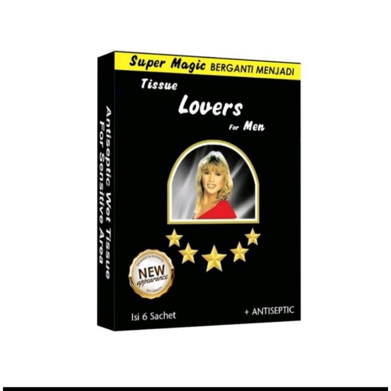 Jual Tisue magic man-Original/box isi 6sachet (super magic) | Shopee ...