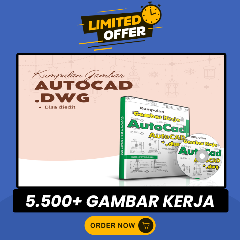 Jual Paket 5.500+ File DWG Gambar Kerja Lengkap 2D 3D Auto CAD Block Auto Desk | Shopee Indonesia