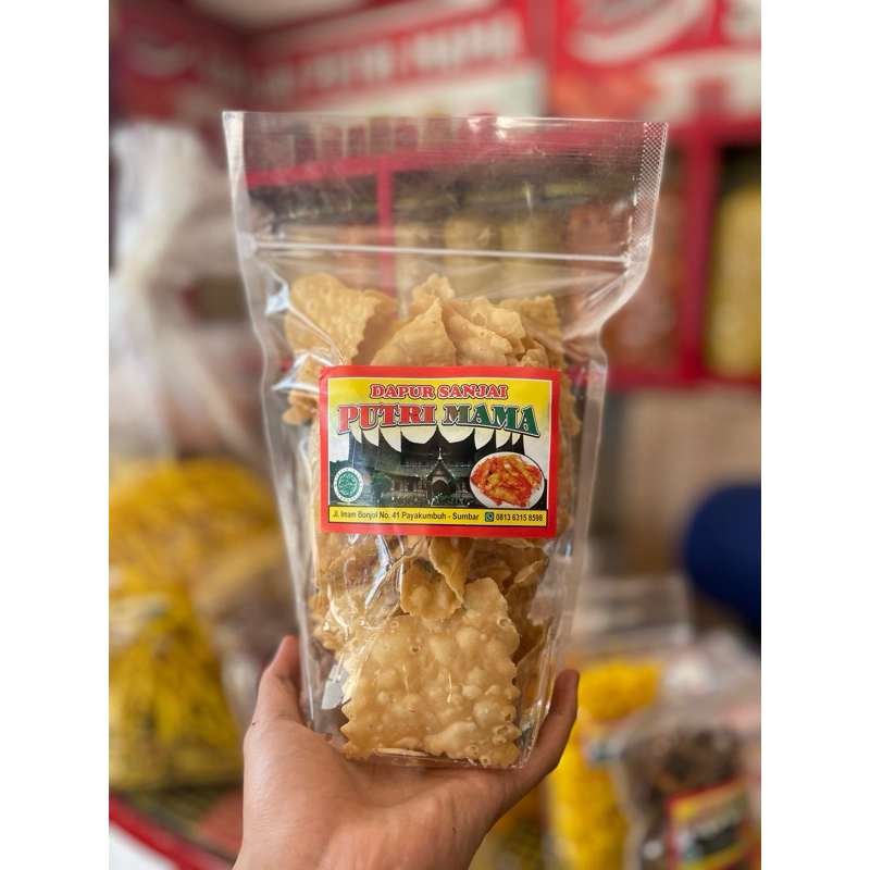 Jual KERUPUK PANGSIT ORIGINAL / KUE BAWANG (200gr) - kerupuk pangsit ...