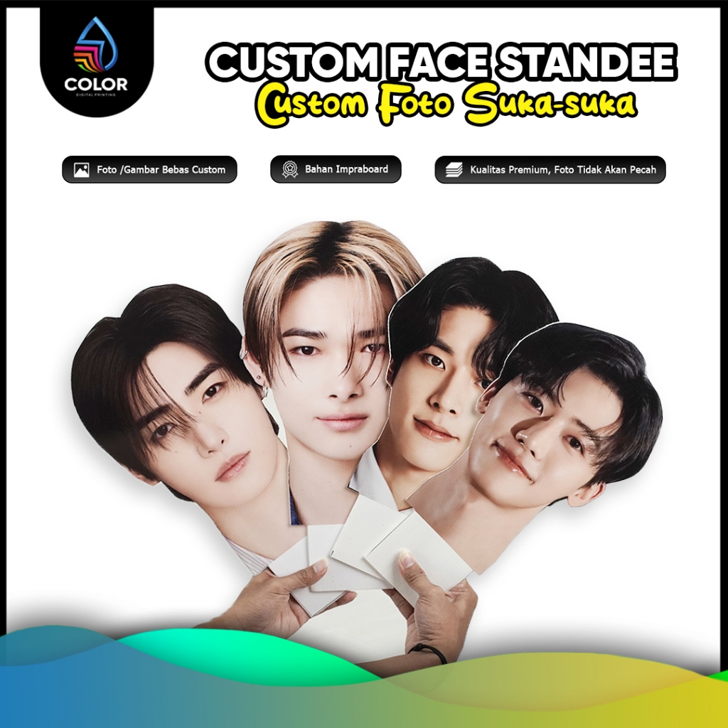 Jual Standee Wajah / Face Pop Up / Custom Face Standee | Shopee Indonesia