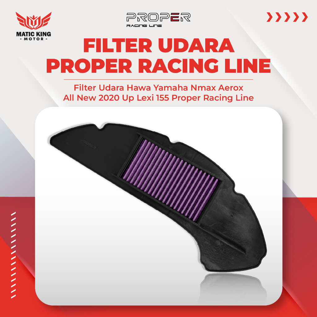 Jual PROPER Racing Line Filter Saringan Udara Hawa Yamaha Nmax Aerox ...