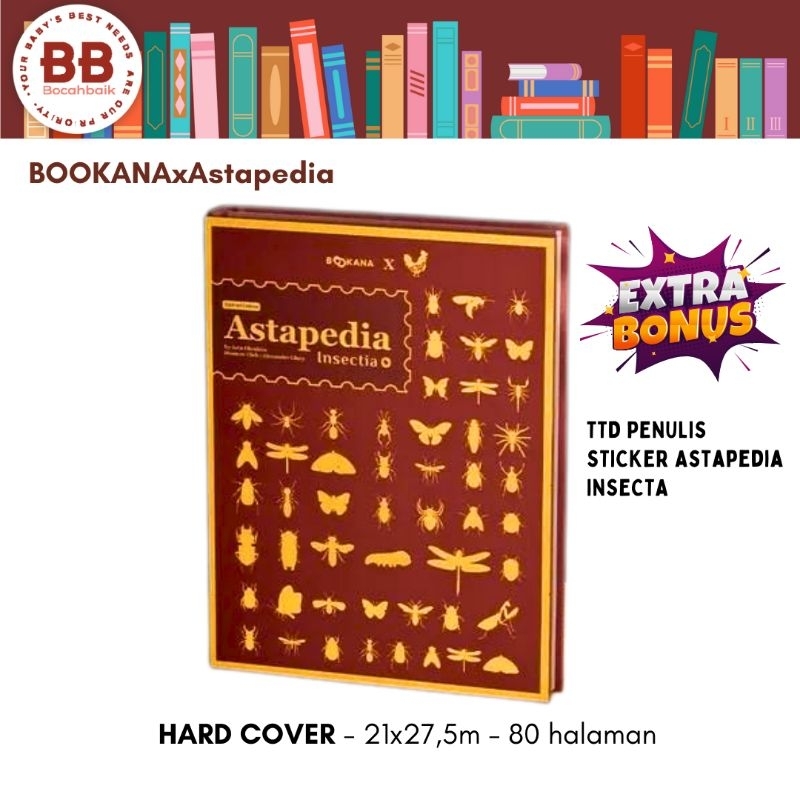 Jual Buku Astapedia Insectia Buku Ensiklopedia Serangga by Bookana ...
