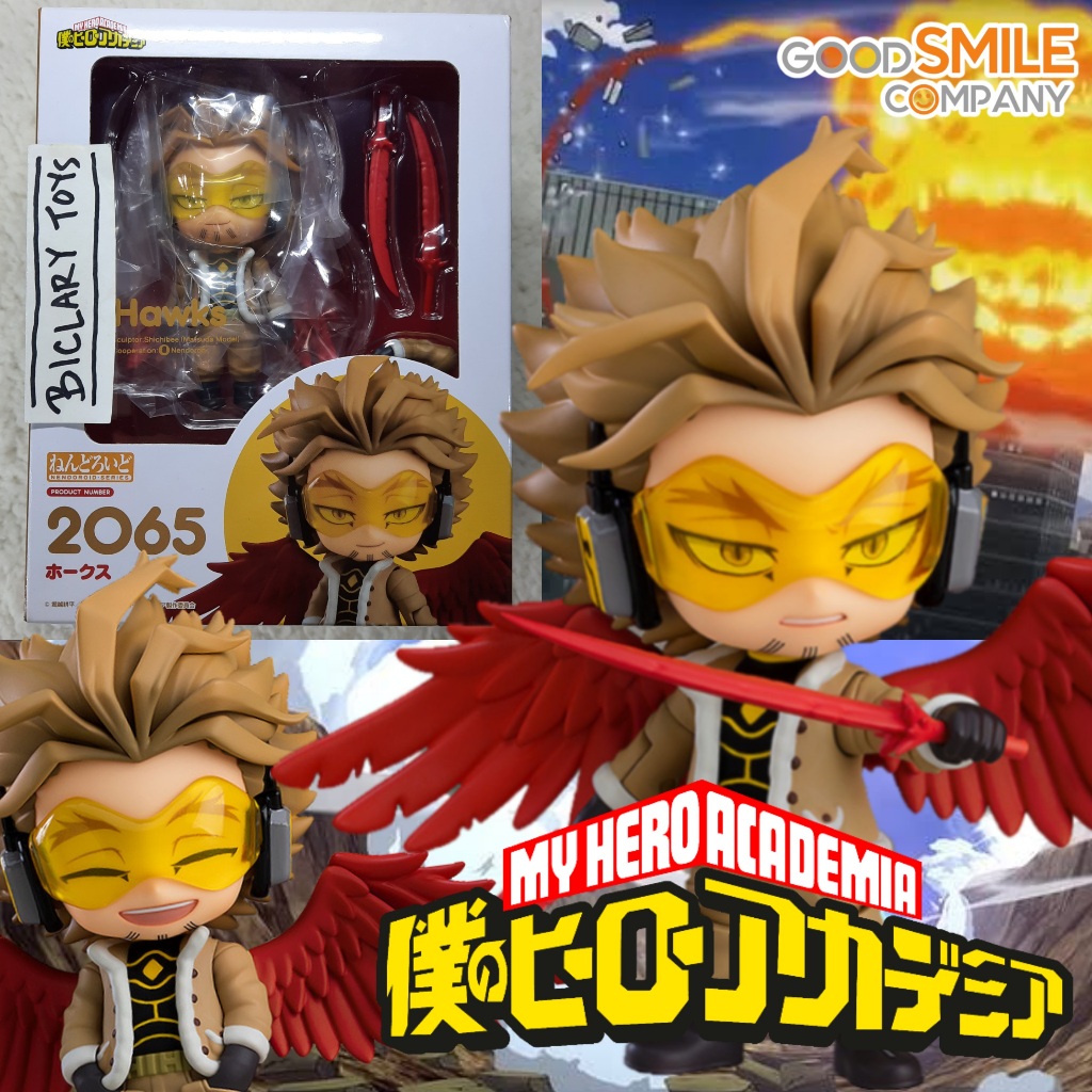 Jual Nendoroid Hawks Keigo Takami My Hero Academia Boku No Hero BNHA ...