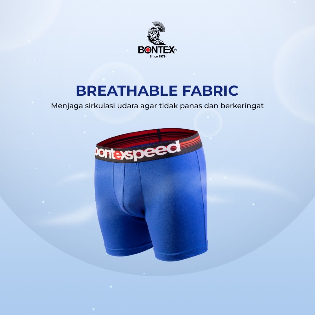 Jual BONTEX Boxer Speed - Celana Dalam Pria - Bahan Katun Pemakaian ...