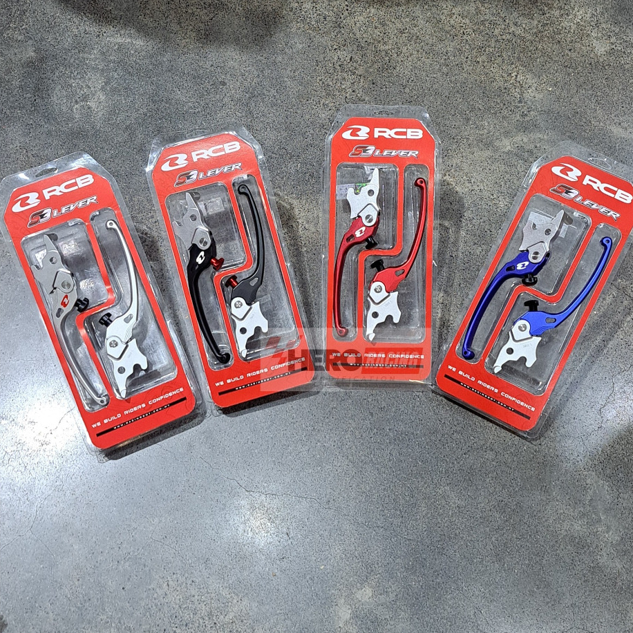 Jual HANDLE REM RCB S3 XMAX OLD/LAMA WARNA SILVER HITAM MERAH BIRU ...