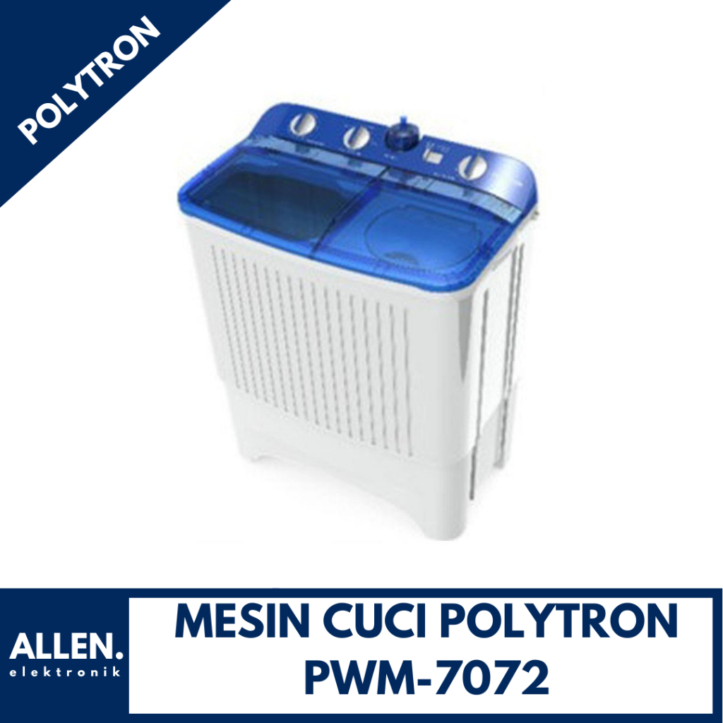 Jual Mesin Cuci 2 Tabung 7kg Polytron PWM-7072 | Shopee Indonesia