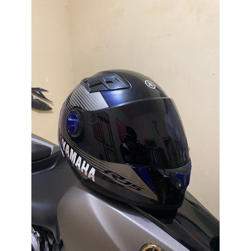 Jual Helm Yamaha R15 V4 by Cargloss | Shopee Indonesia