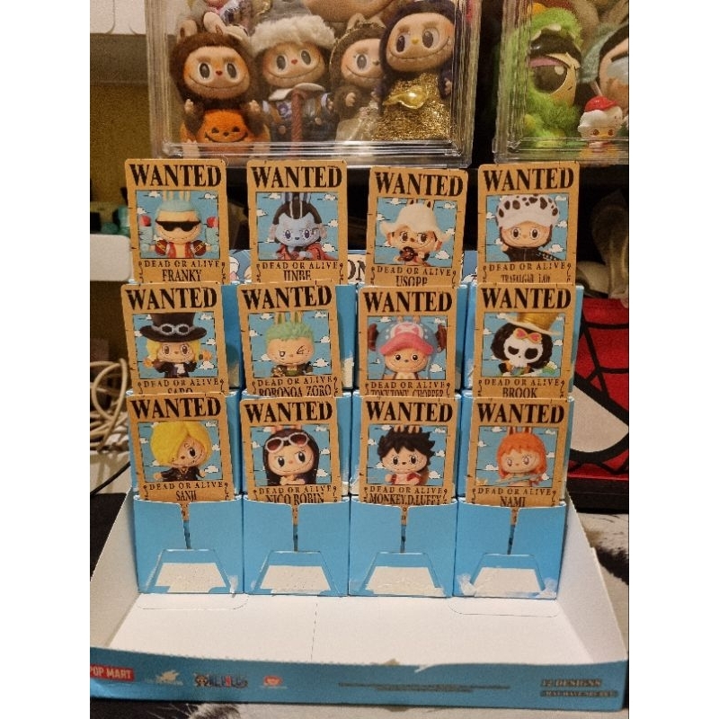 Jual ready stock SELECTED The monsters Labubu x One Piece Franky Jinbe ...
