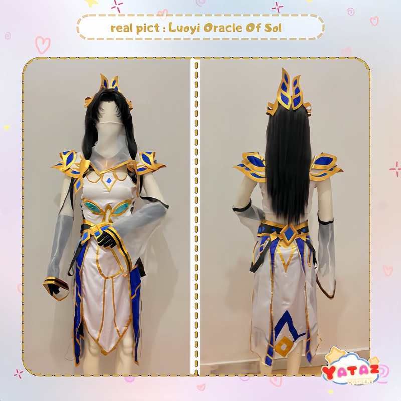 Jual wts fullset costume Luoyi Oracle Of Sol Mlbb | Shopee Indonesia