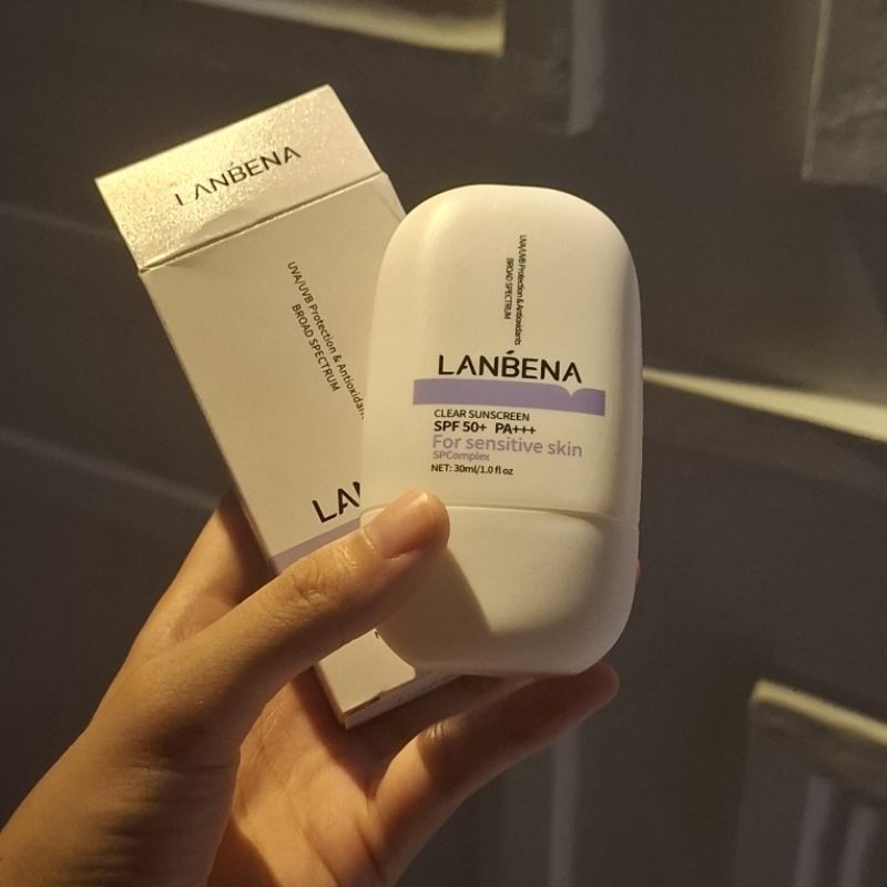 Jual LANBENA SUNSCREEN SPF 50+ PA+++ prelovedbyiyaa | Shopee Indonesia