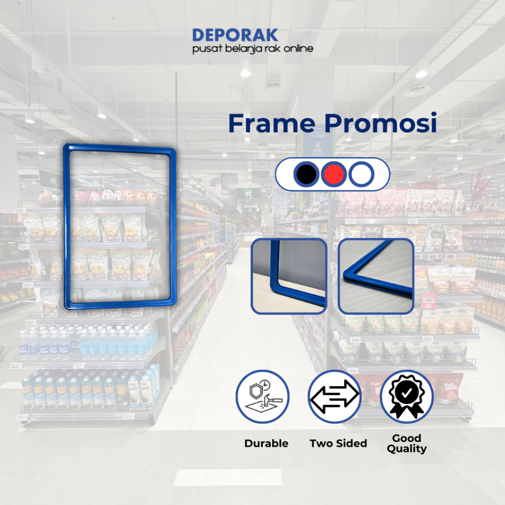 Jual Pop Up Frame Promo Ukuran A5 A4 A3 / Papan Promo / Display Harga / Label Promo / Frame/ Pop ...