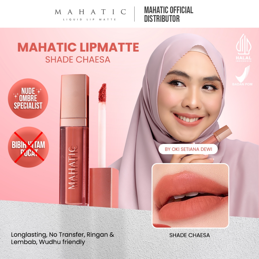 Jual MAHATIC - Lipmatte by Oki Setiana Dewi [03 Chaesa] | Shopee Indonesia