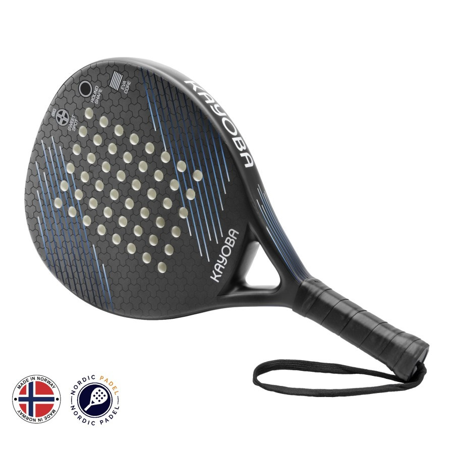 Jual Padel Racket KAYOBA Round Shape Easy To Play Balanced Lightweight ...