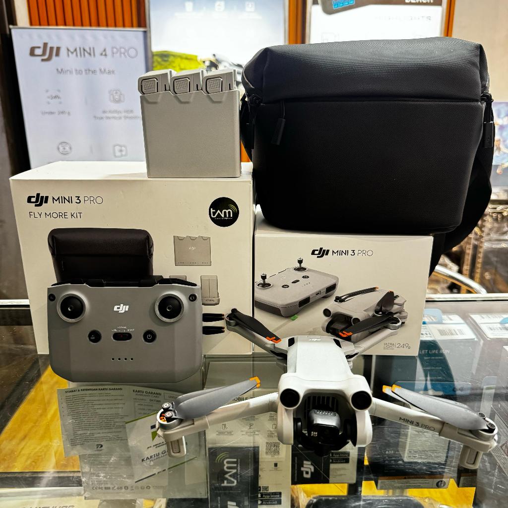 Jual DJI Mini 3 Pro Fly More Combo Kit RCN1 / DJI RC 4K Drone ...