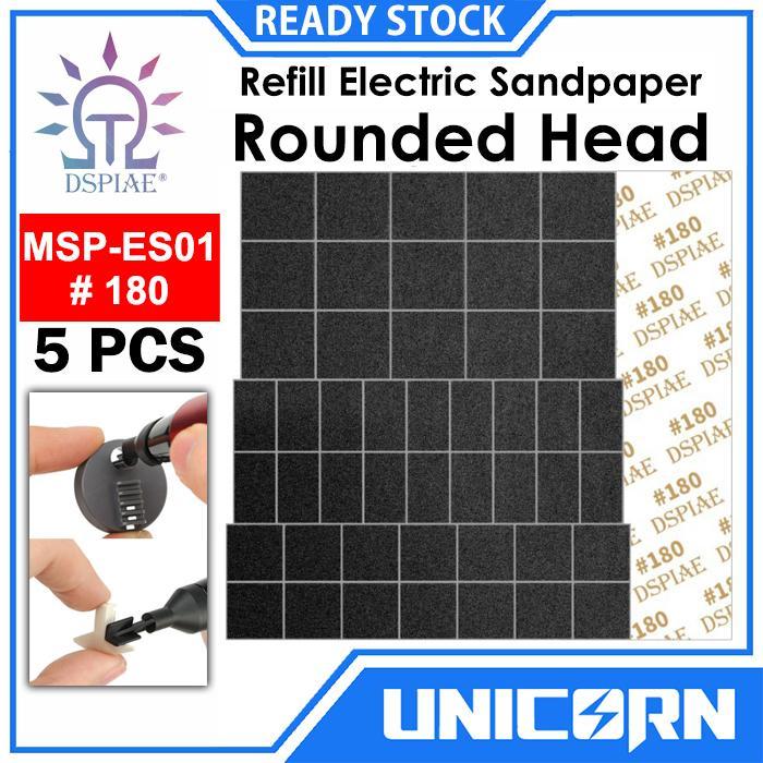 Jual DSPIAE Sanding Paper #180 for Rounded Reciprocating Sanding Head ...