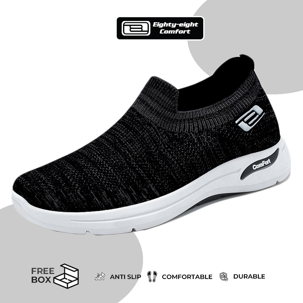 Jual MKT TOP , Sepatu Sneakers Pria EIGHTY EIGHT COMFORT , P426 ...