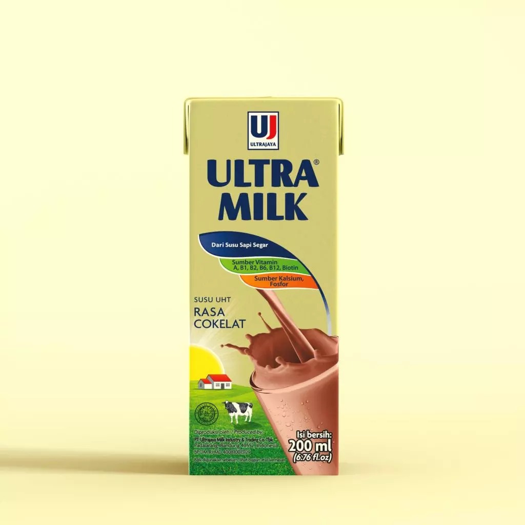 Jual Ultra Milk Susu UHT Cokelat 200 mL | Shopee Indonesia